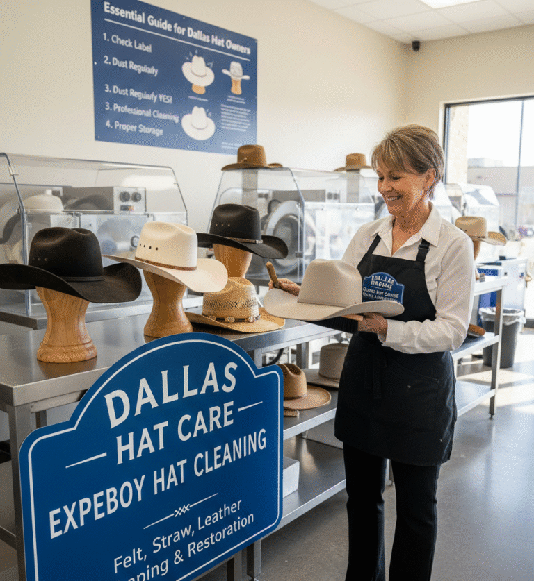 Do Dry Cleaners Clean Cowboy Hats? Dallas Guide